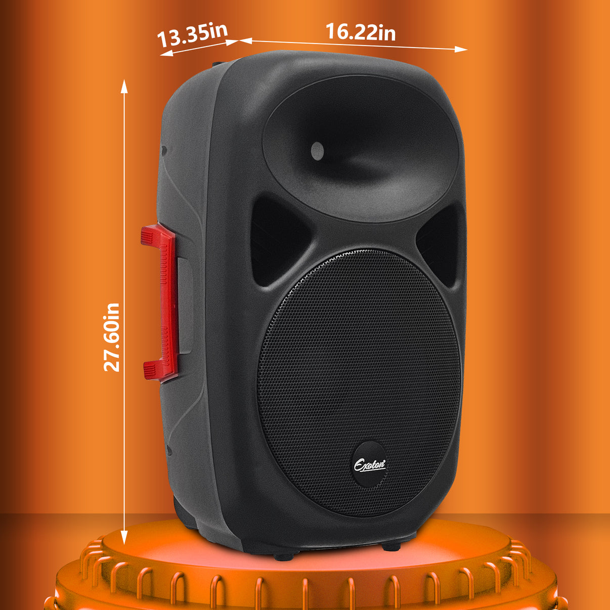 S-1502 2000W 15inch Passive Speakers With Powered Bluetooth Mixer 8 Channel PA Speaker System ...