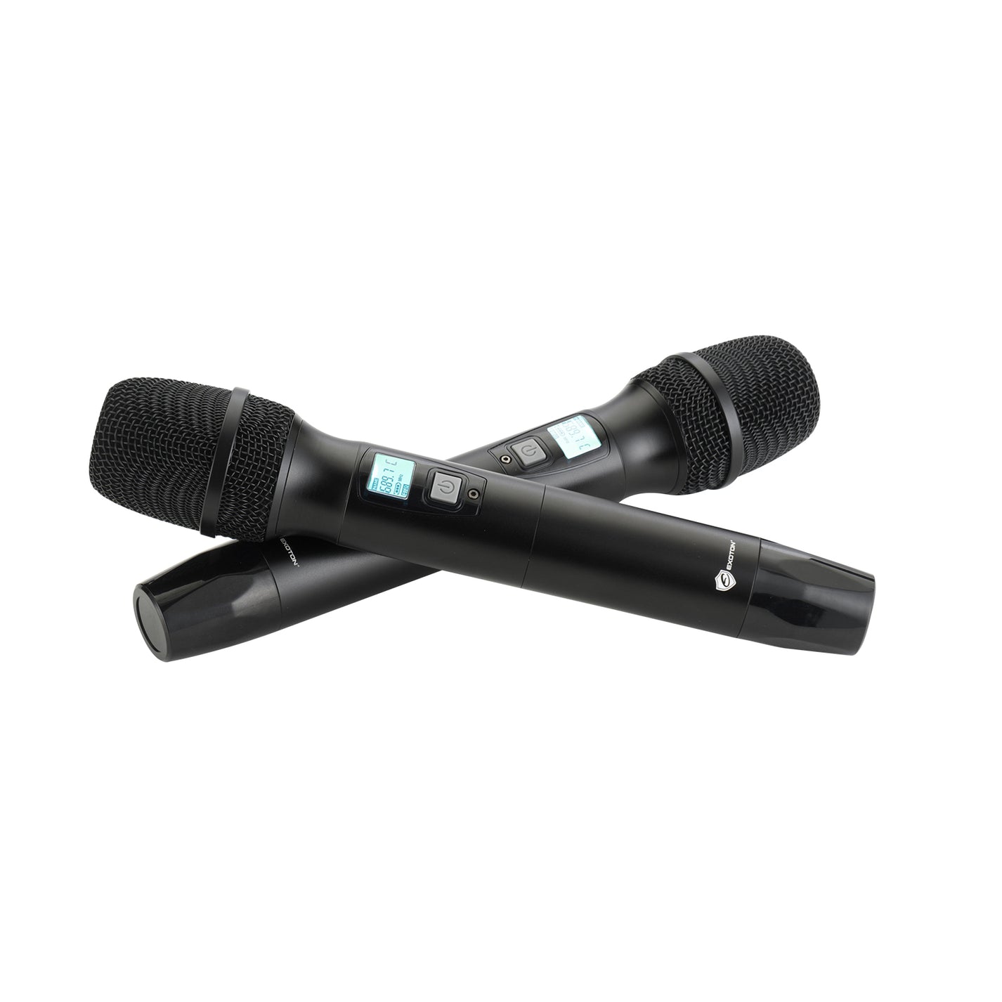 EXOTON MU-4 Wireless Microphone System 4 Channel UHF Cordless Handheld ...