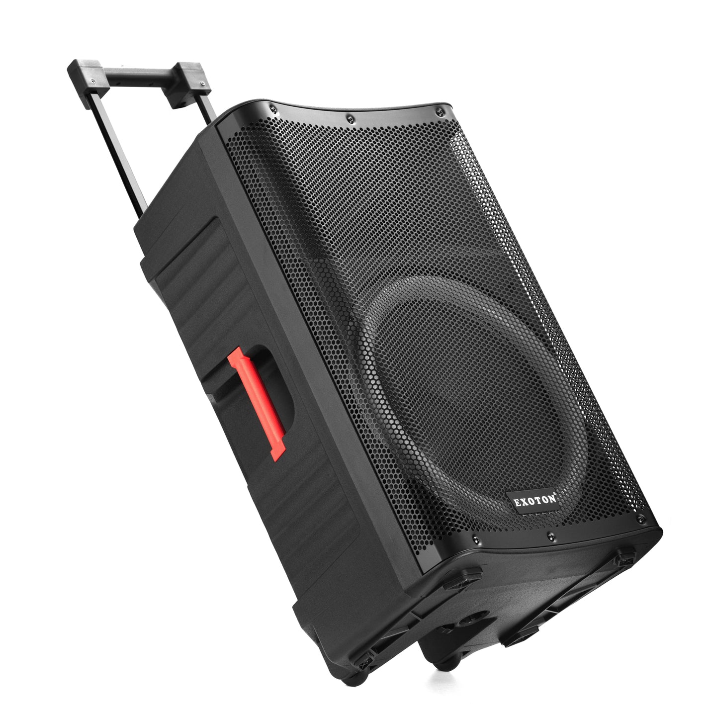 EXOTON WVP-15 1800W 15" Rechargeable Wireless PA Speaker System With Stand