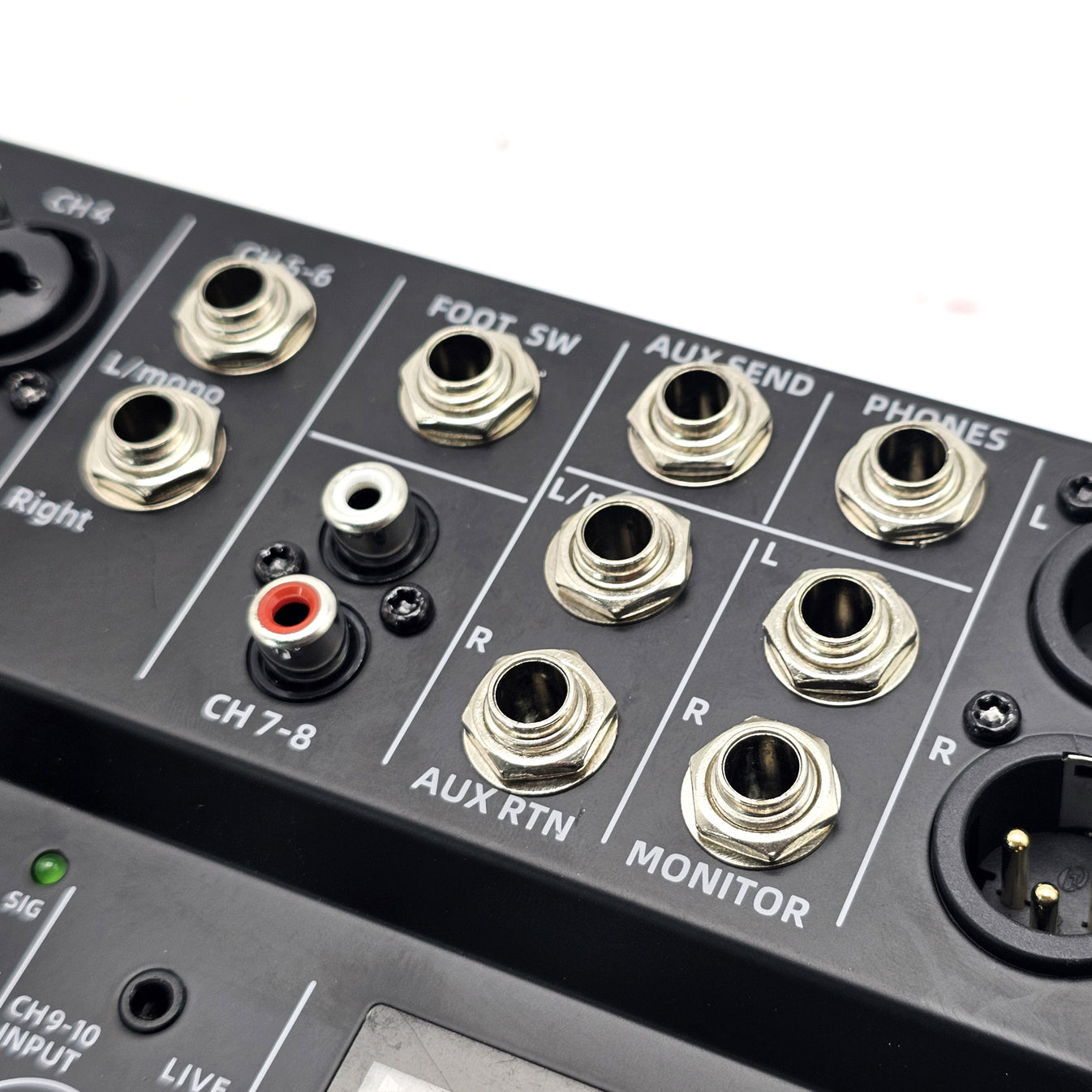 EXOTON EMX-6 Bluetooth Audio Mixer 6-Ch. Professional Mixing Console