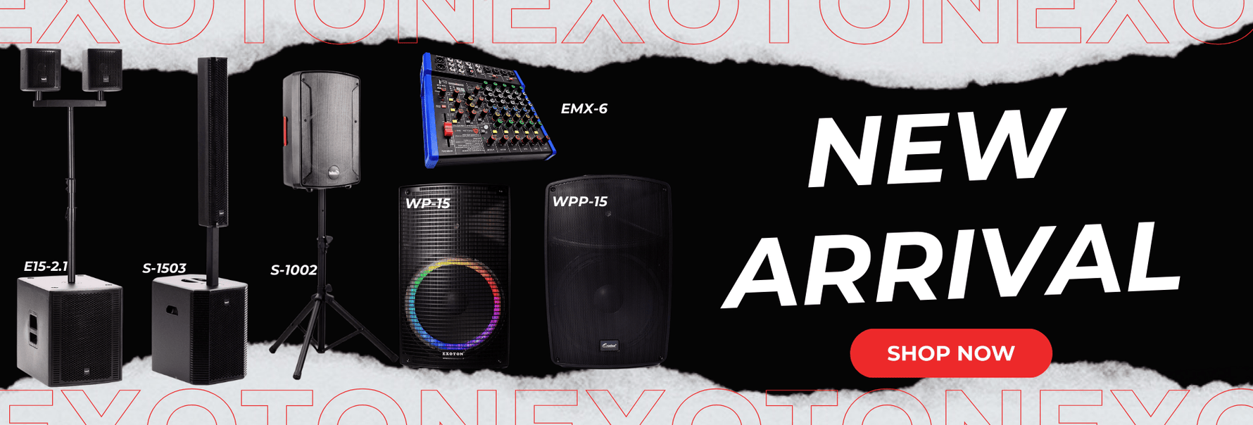 EXOTON Audio Official Store - PA Systems, DJ Systems, Amplifier & More