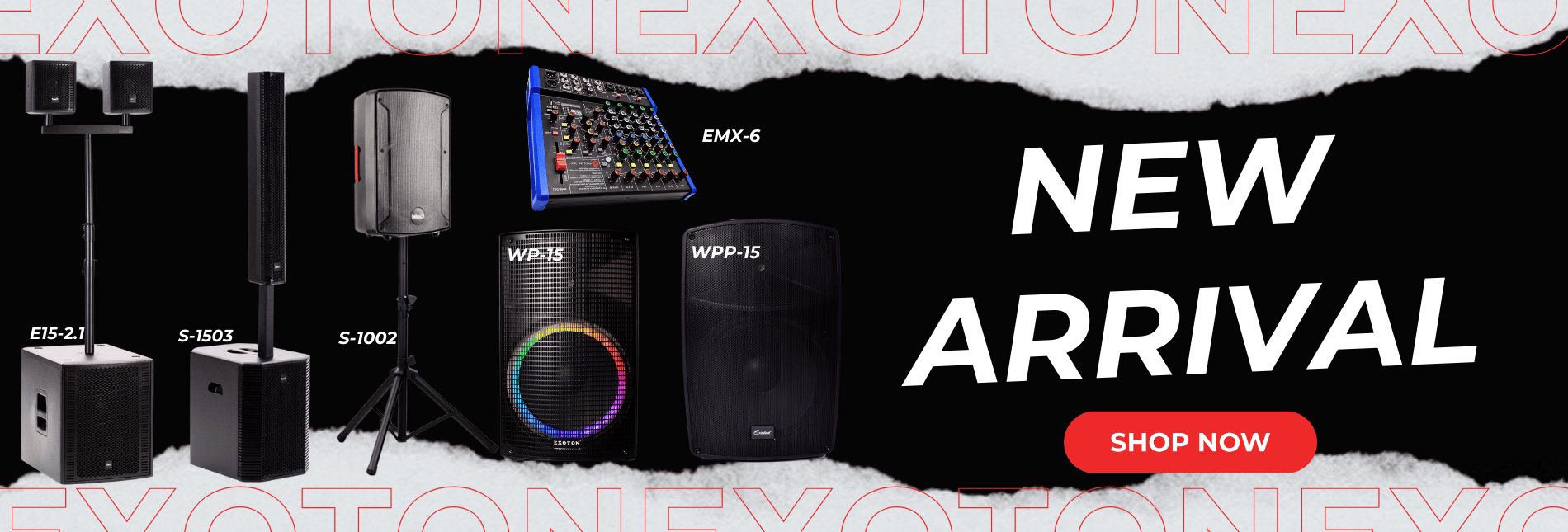 EXOTON Audio Official Store - PA Systems, DJ Systems, Amplifier & More