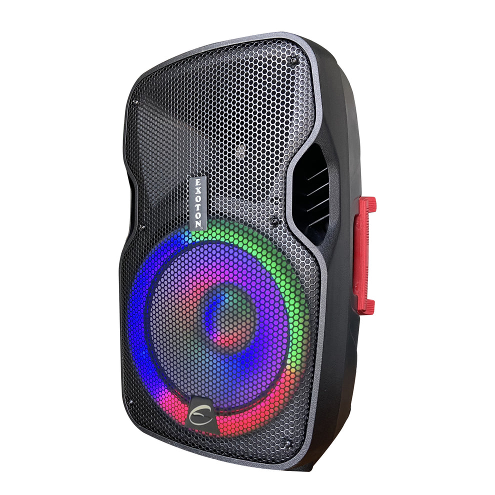 EXOTON EX-15A Bluetooth Portable PA System 1600W Party Speakers