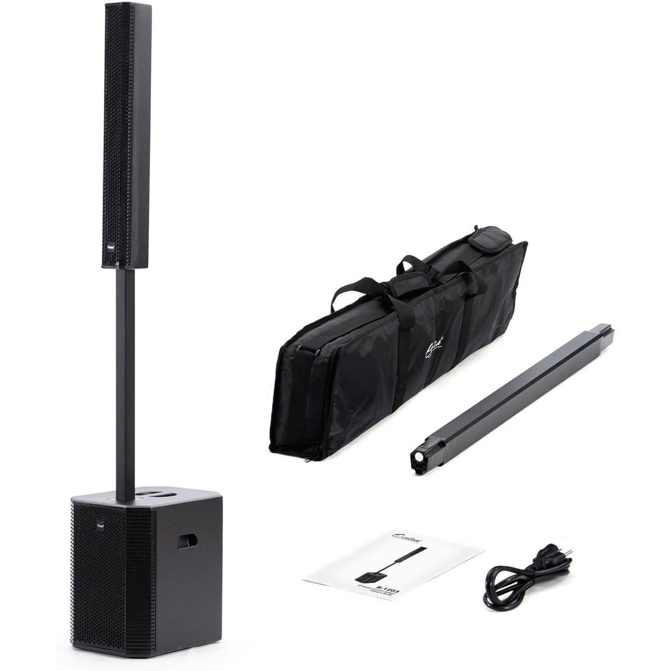 EXOTON S-1203 2000W Portable Bluetooth Column PA System